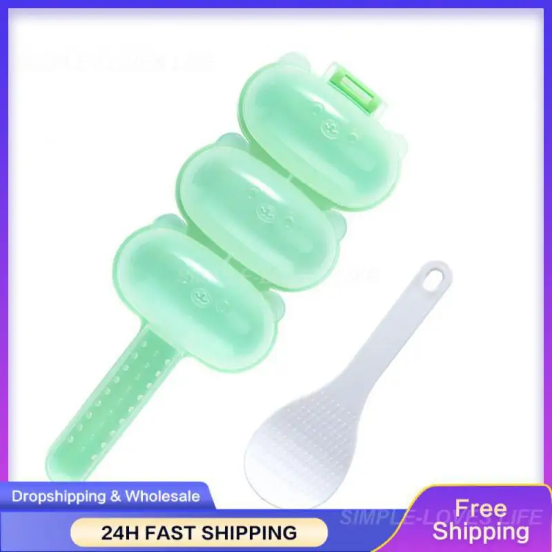 Rice Roll Shaker Heightened Pink Diy Rice Baller Lunch Maker Mould ...