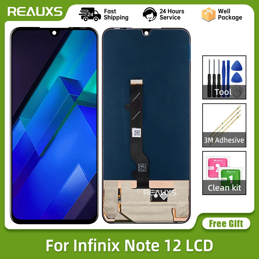 6.7" Original Amoled For Infinix Note 12 G96 X663 X670 Lcd Display ...