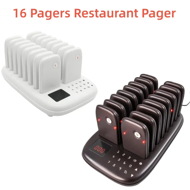 Restaurant-Pager-System-Pagers-for-Restaurants-Mute-Function-Max-998 ...