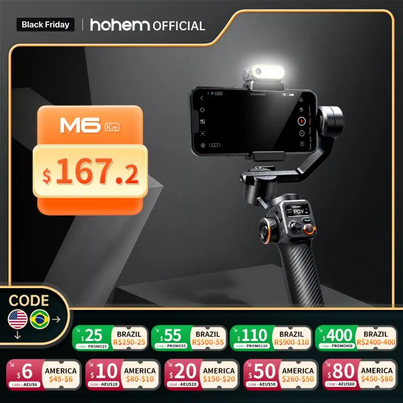 Hohem-iSteady-M6-Kit-Handheld-Gimbal-Stabilizer-Selfie-Tripod-for ...