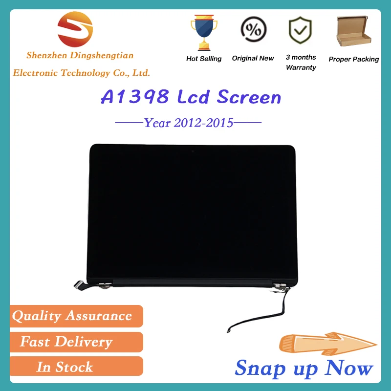 Replacement For Macbook Pro Retina 15 Inch A1398 LCD Screen Assembly ...