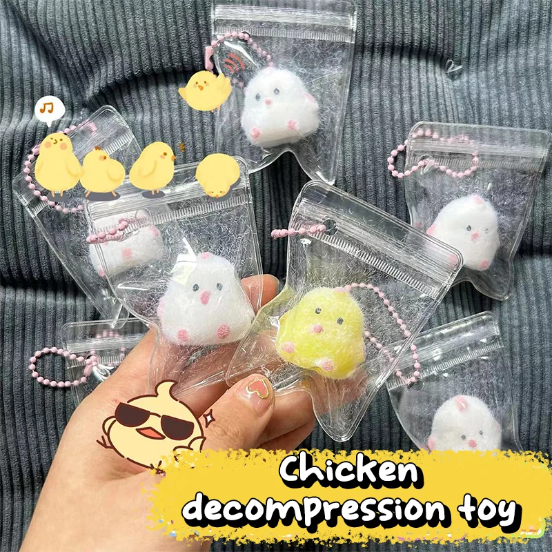 Cute-Chick-Squeeze-Stress-Relief-Toy-Soft-Mochi-Toy-Cartoon-Slow ...