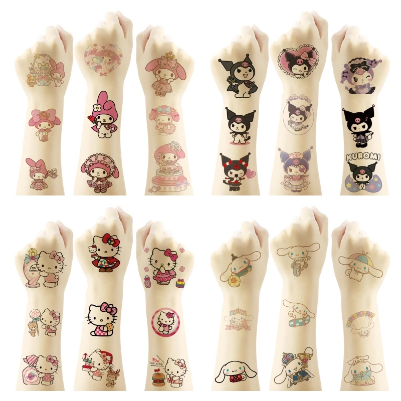 20Pcs-set-Cartoon-Kitty-Temporary-Tattoo-Sticker-Hello-Tattoo-For-Kids ...