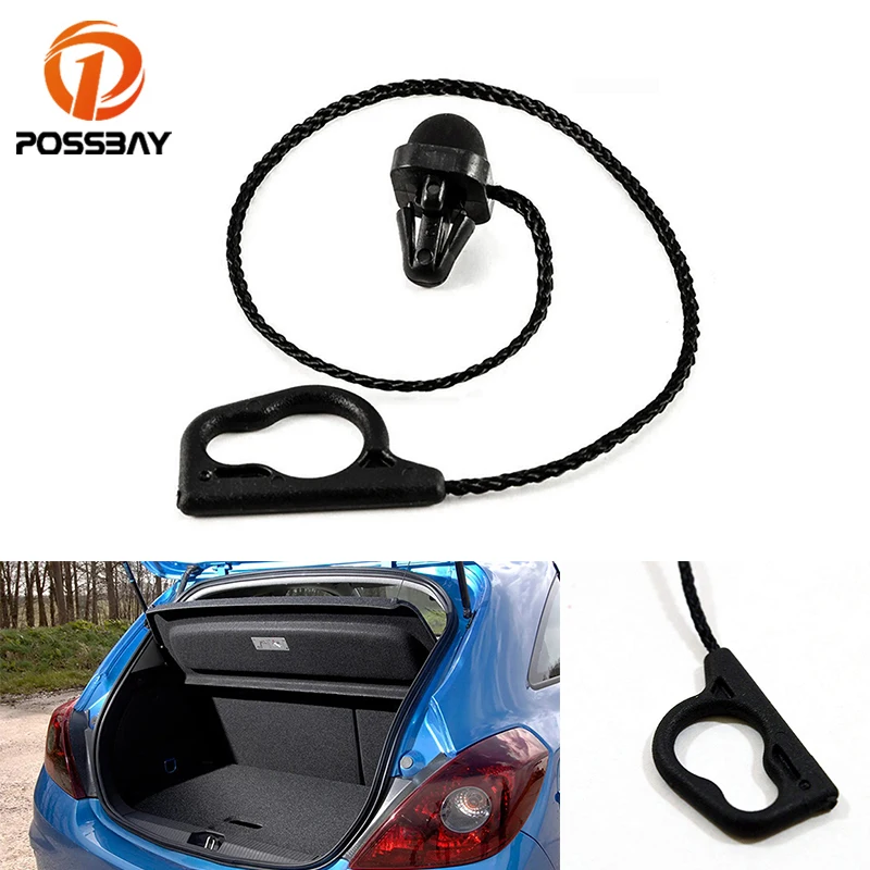 Car Rear Tailgate Trunk Parcel Shelf String Cord Tonneau Cover Strap ...
