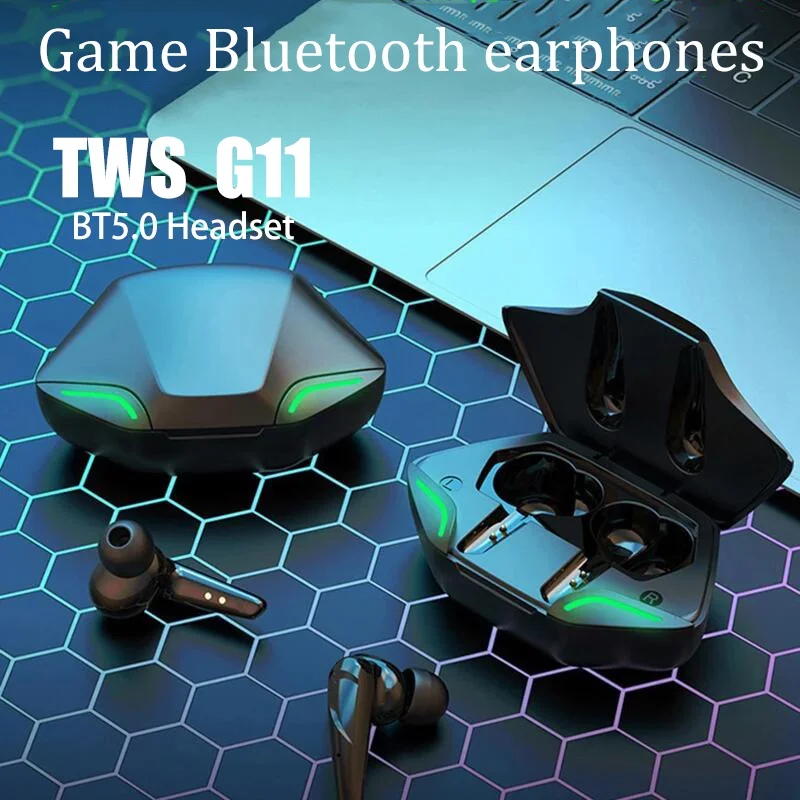NEW-G11-TWS-Bluetooth-Earphones-Stereo-Headset-Sport-Earbuds-Wireless ...