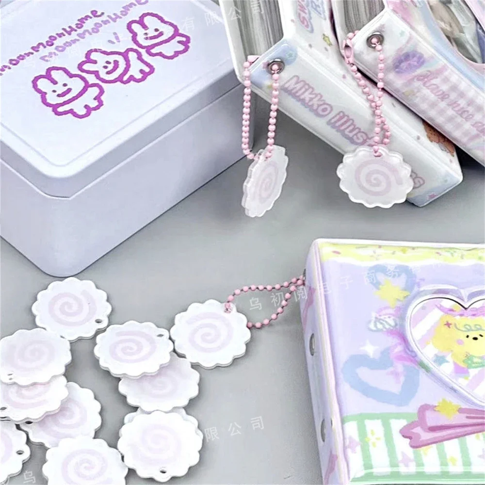 Pink Fish Cake Roll Keychain for Women Girls Bag Charms Female Car ...