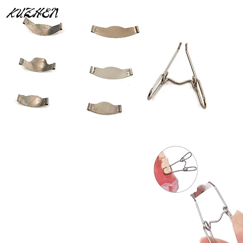 36pcs-Pack-Dental-Saddle-Contoured-Metal-Matrices-Matrix-Universal-Kit ...