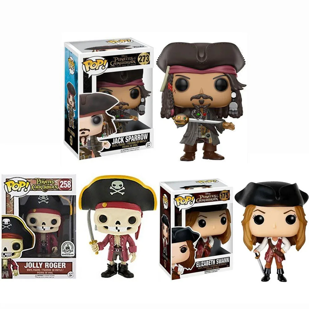 Funko-Pop-Disney-Piratas-do-Caribe-Elizabeth-Sann-Vinyl-Action-Figures ...