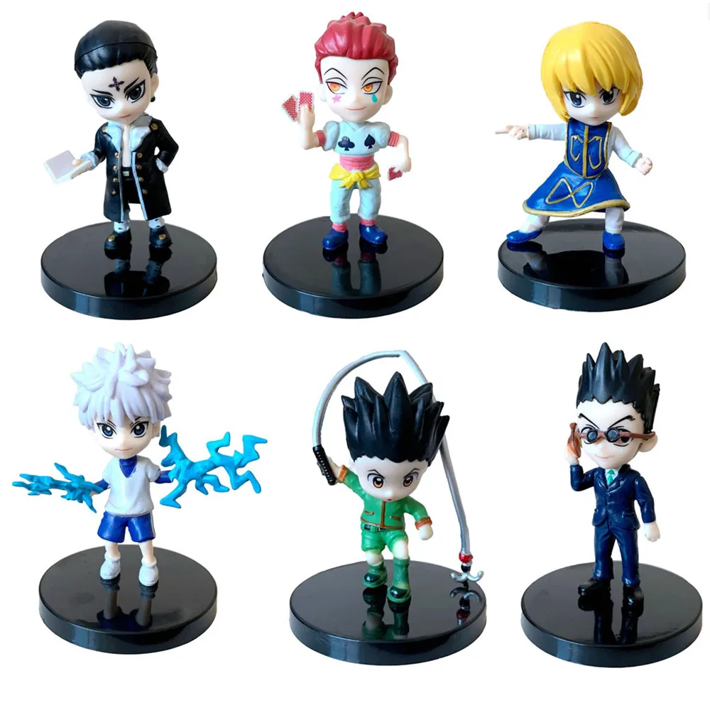 2-Pcs-Anime-Statue-Hunter-Hunter-Action-Figures-Cute-Hisoka-Chrollo ...