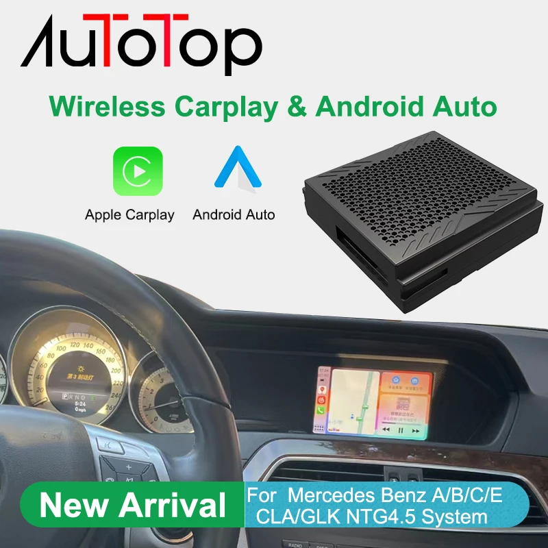 AUTOTOP-Plug-and-Play-Wireless-Carplay-Android-Auto-Upgrade-Module-For ...