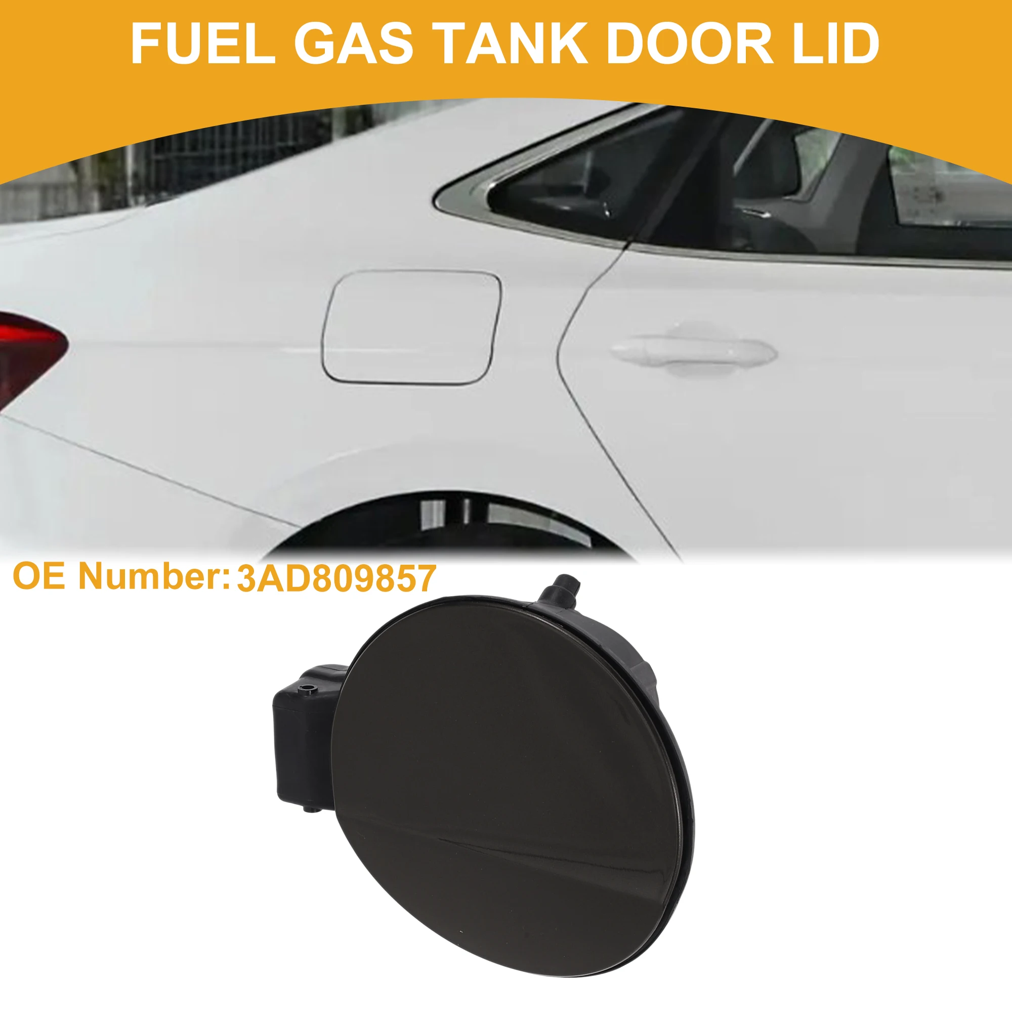 UXCELL Fuel Tank Door Cap for Volkswagen Magotan Bolt Type No.3AD809857 ...