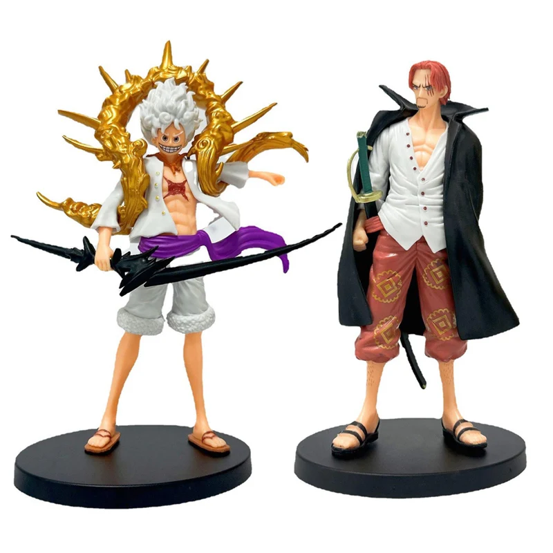 One Piece Luffy Shunks PVC Action Figures Toy 20CM One Piece Anime ...