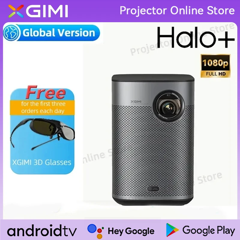 XGIMI-Halo-Plus-Halo-HALO-Projector-Global-Version-DLP-1080P-HD ...