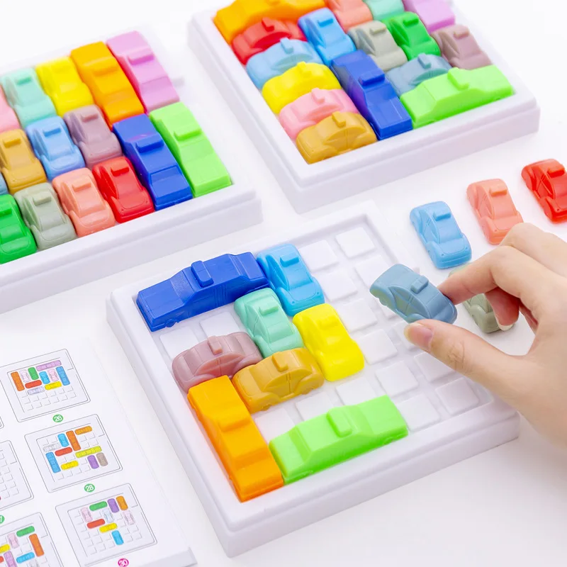 Space-Rush-Traffic-Logic-Game-Educational-Puzzle-Car-Board-Games-IQ ...