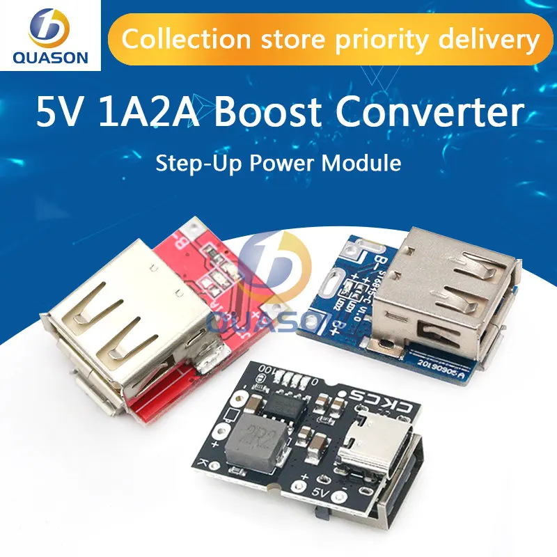 Type-C-Micro-USB-5V-1A-2A-Boost-Converter-Step-Up-Power-Module-Mobile ...