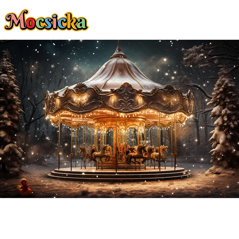 Vintage Carousel Wallpaper