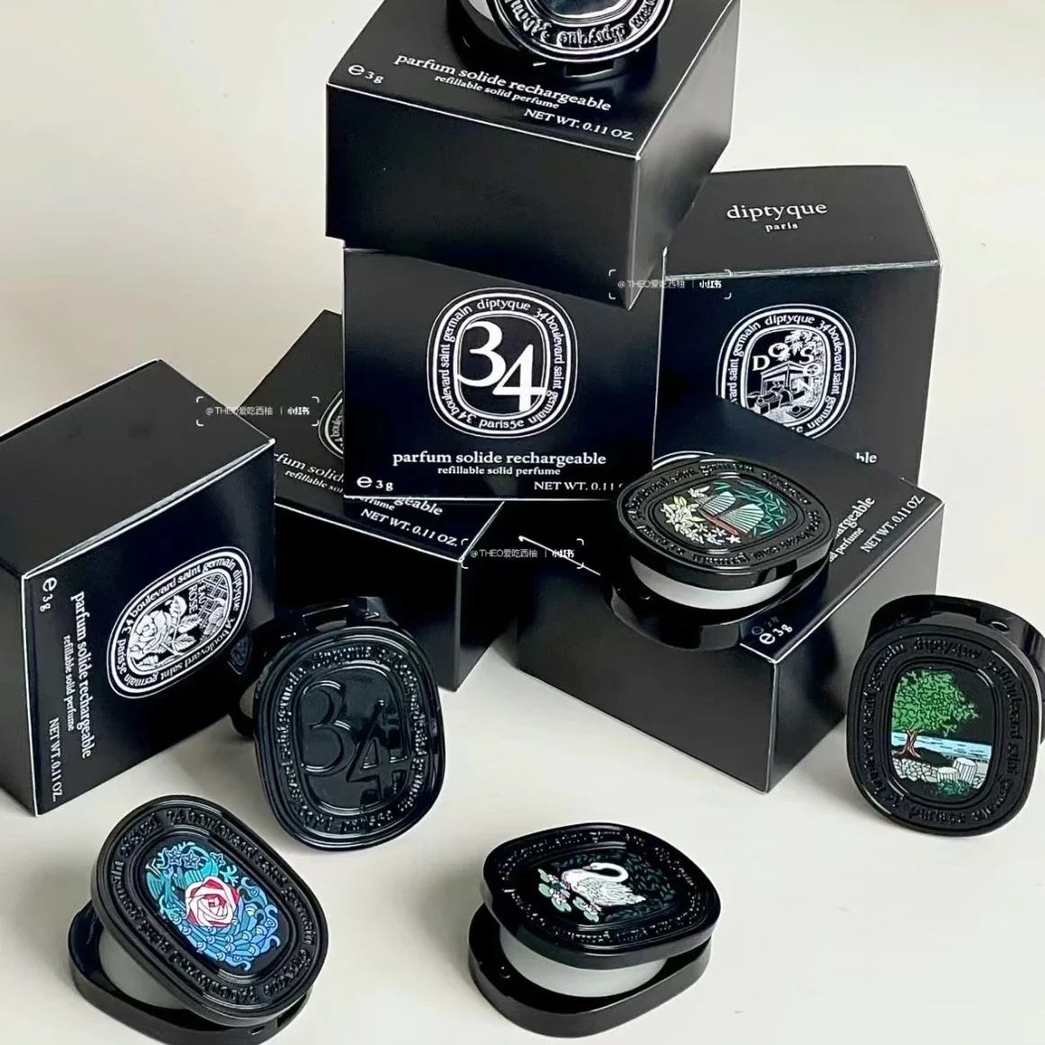 No-34-Fig-Solid-Perfume-Luxury-Aromatherapy-Balm-Iron-Box-The-Water-of ...