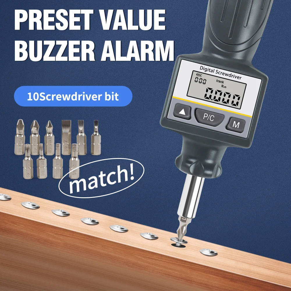 New-Digital-Torque-Screw-Driver-Mini-Adjustable-Torque-Screwdriver-Hand ...