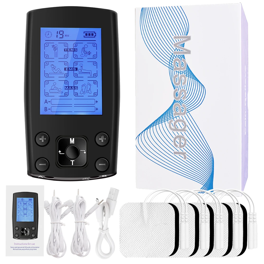 24-Modes-Electric-Tens-Pulse-Nerve-Therapy-Body-Massager-Acupuncture ...
