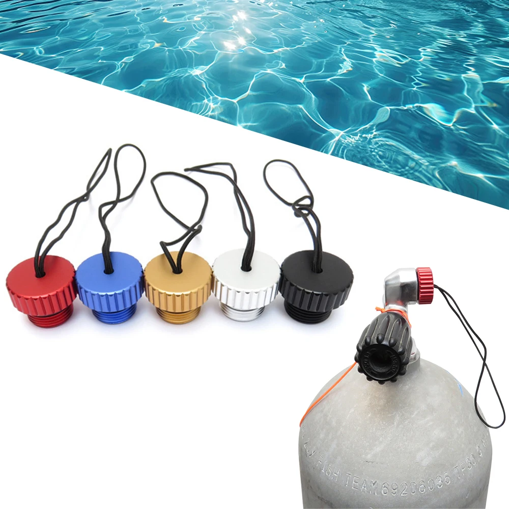 3X (Scuba Diving DIN Tank Threaded Cover 5/8-14NPS Dust Dust