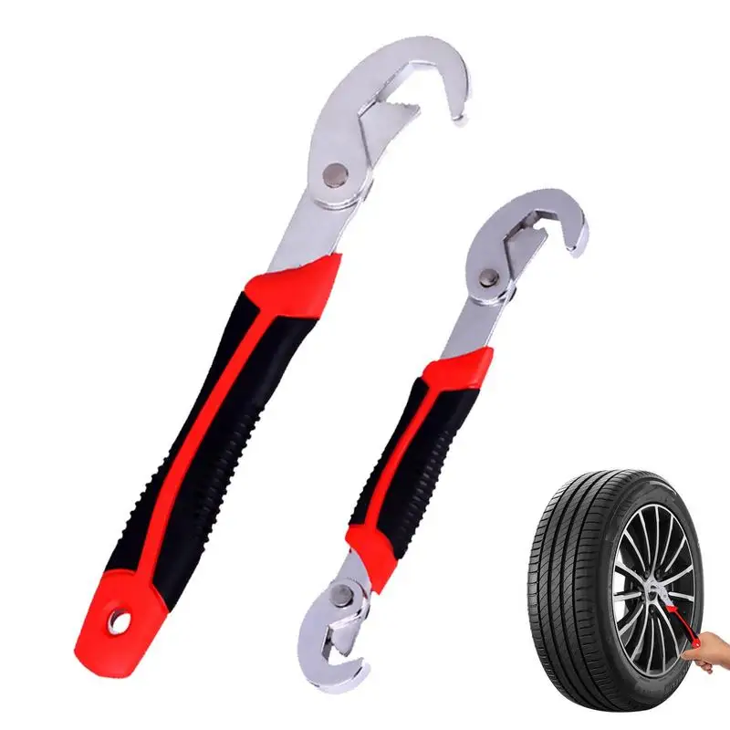Universal Wrench Steel Multi Function Water Pipe And Nut Wrench Tool ...