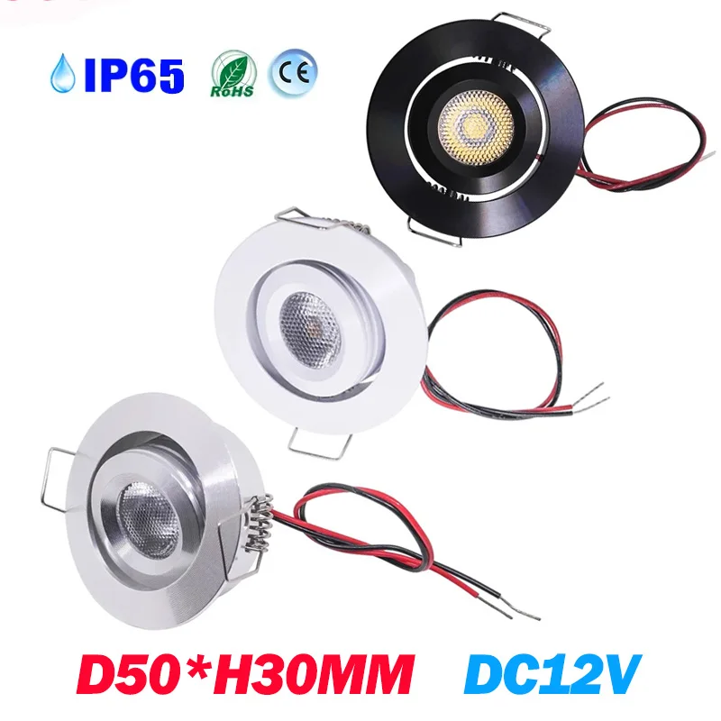Adjustable Angle LED Spotlight Mini Downlight Living Room Decoration ...