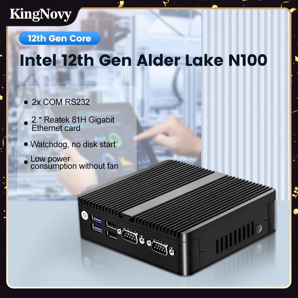 12th-Gen-Alder-Lake-Intel-N100-Celeron-J6413-Fanless-Mini-PC-Dual-LAN-2 ...