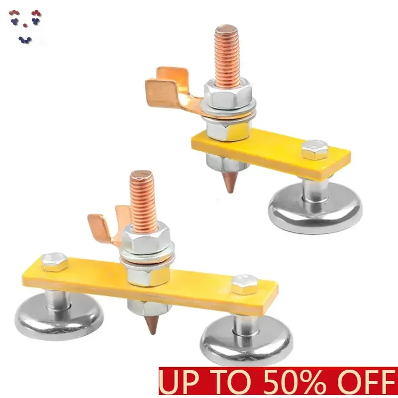 Im-n-de-soldadura-de-doble-cabezal-nico-abrazadera-de-tierra-MagneticFix-fuerte-soporte-magn ...