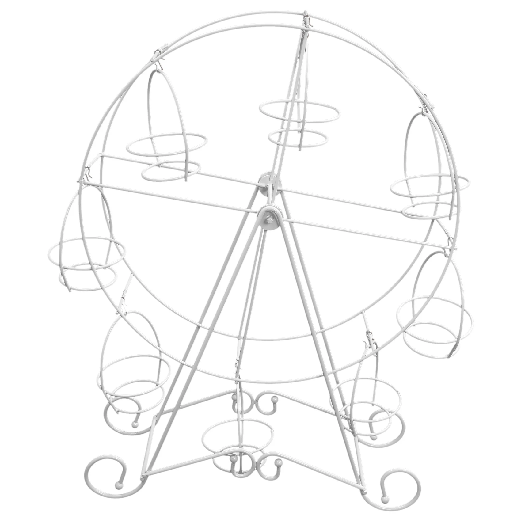 Party-Rotatable-Pastry-Cupcake-Holder-8-Cups-Supplies-Cake-Stand-Ferris ...