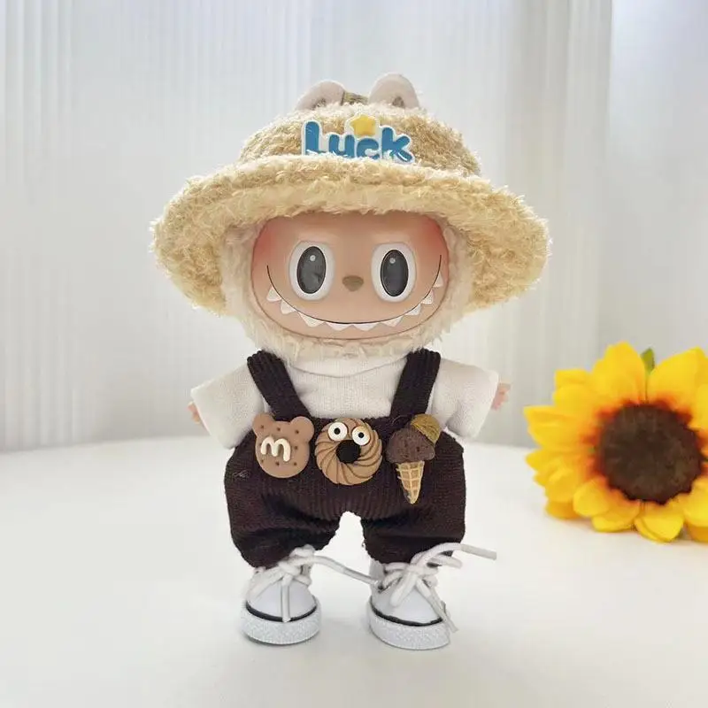 Caja ciega de 17cm para ropa de muñeca, para Labubu Macaron, tiempo ...