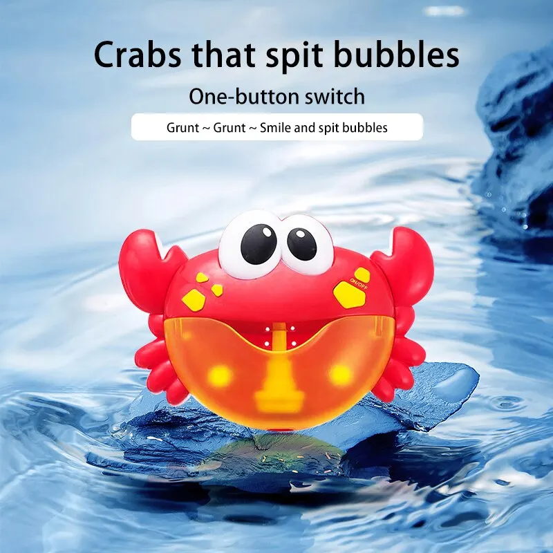 Crabs-Bubble-Machine-Electric-Music-Automatic-Soap-Maker-Funny-Bathtub ...