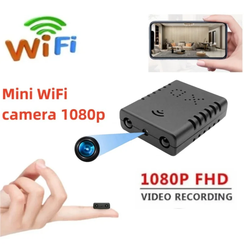 Smallest Mini 1080p Hd Camera Wifi Built In Battery Ip Remote Monitoring Camcorder Ir Night