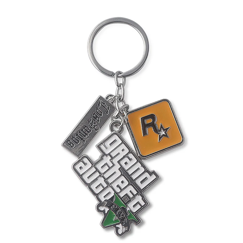 Game-GTA5-Grand-Theft-Auto-5-Keychain-Grand-Theft-Autob-Rock-Star-Tommy ...