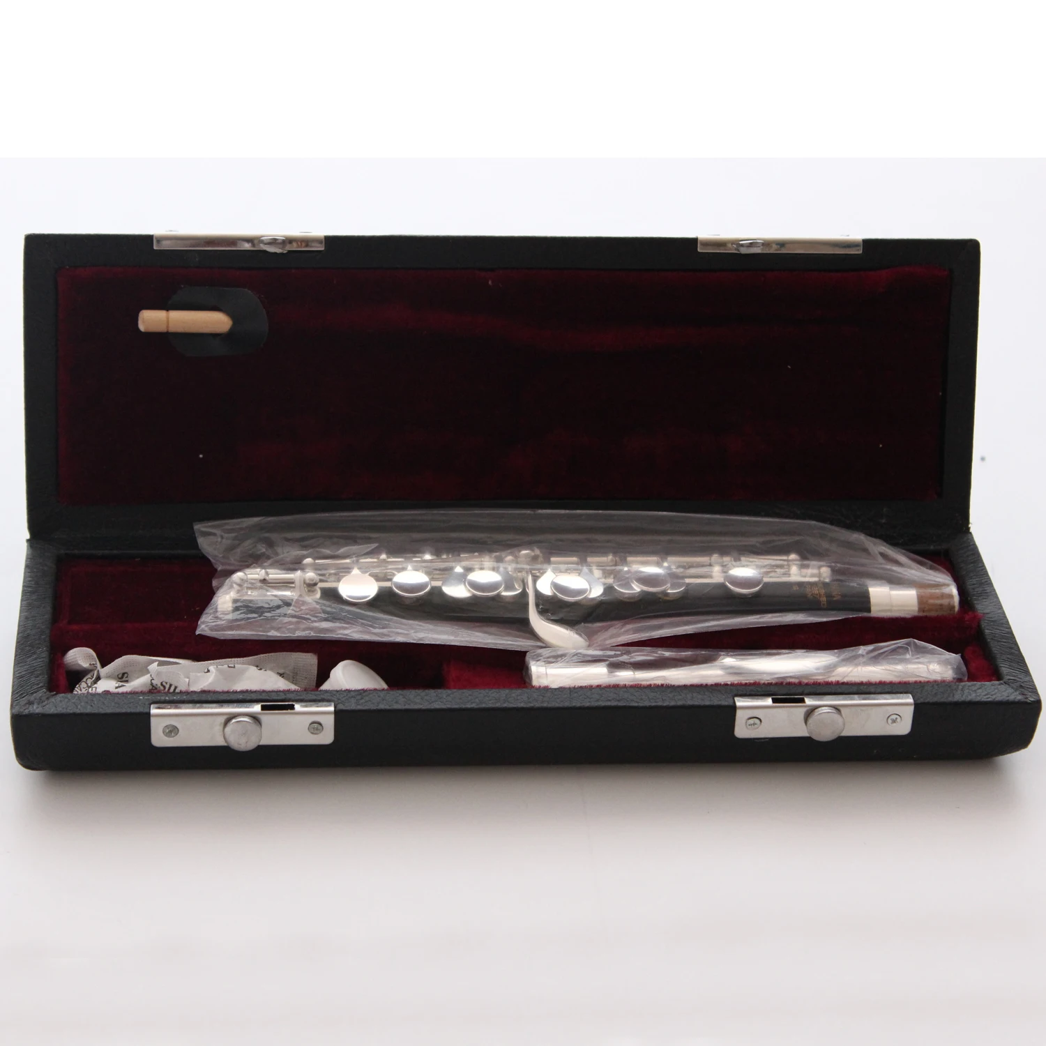 De-Xin-Student-Piccolo-32-Bakelite-Silver-plated-Headjoint-Keys-With-E ...