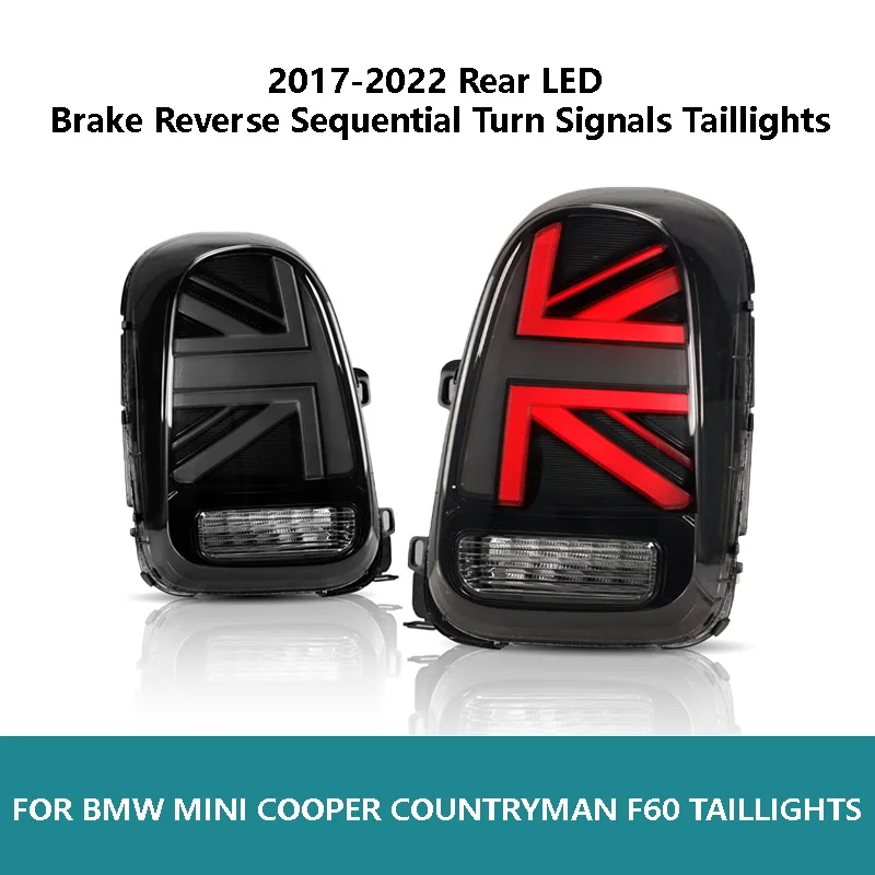 For-BMW-Mini-Cooper-Countryman-F60-LED-Tail-Lights-2017-2022-Rear-Brake ...