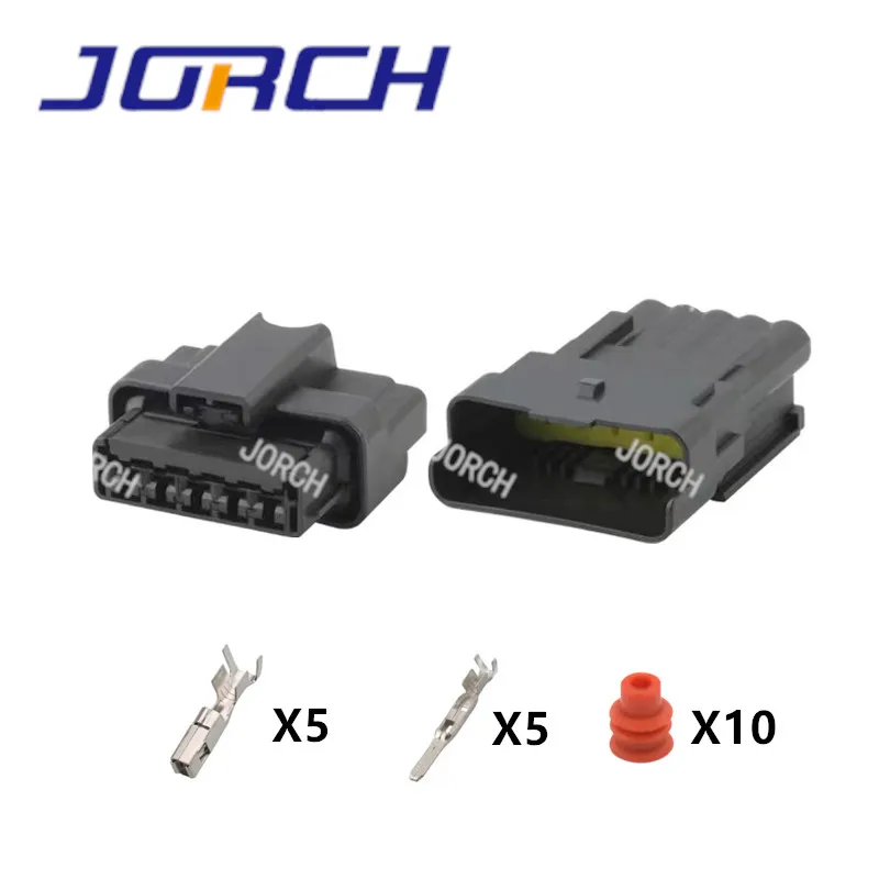 5 Pin 2.8mm male female Connector Terminal plug connectors jacket auto ...