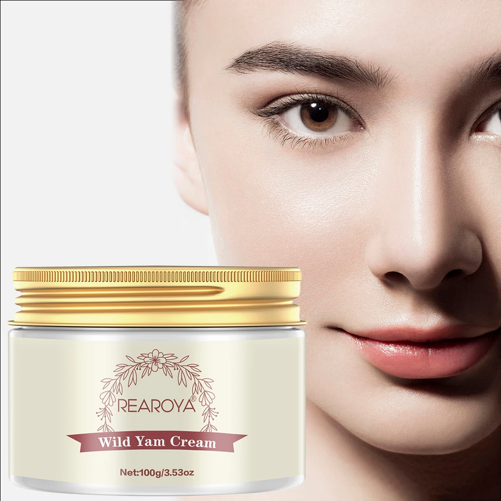 Overlaid-with-Gold-Wild-Yam-Face-Cream-Moisturizes-Balances-Water-and ...
