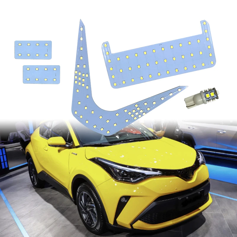 For-Toyota-C-HR-CHR-5Pcs-set-12V-White-LED-Interior-Reading-Lights ...