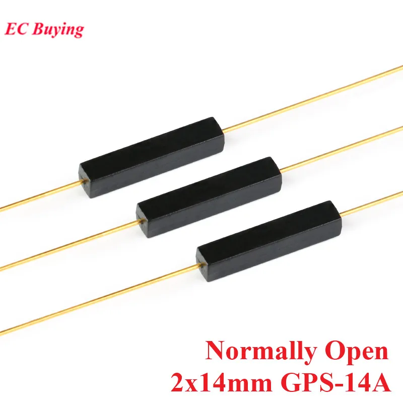 10pcs-lot-Plastic-Type-2-14mm-Normally-Open-Reed-Switch-GPS-14A-14mm ...