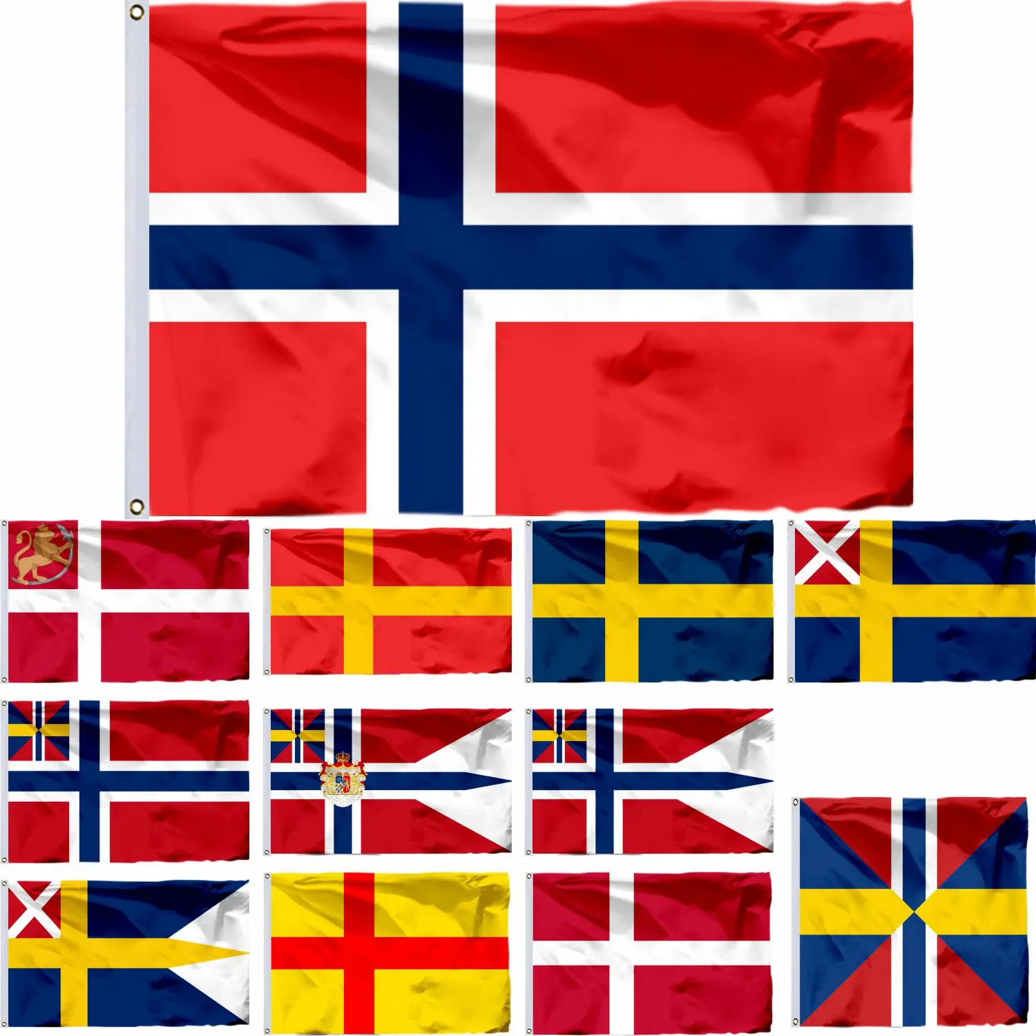 Kingdom Of Denmark Flag