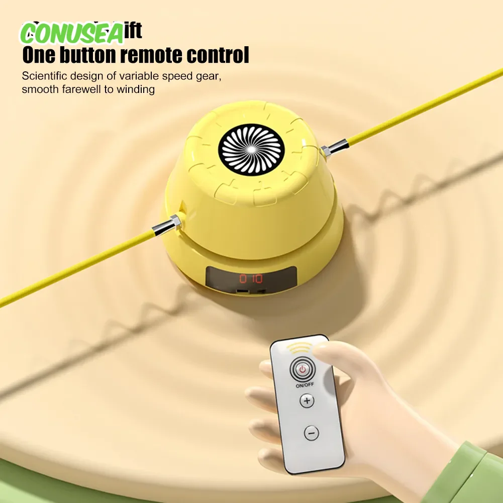 Electric-Rope-Skipping-Machine-Remote-Control-Smart-Automatic-Jump-Rope ...