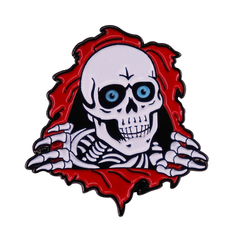 Powell Peralta Metal Backpack Lapel Pin - KawaiiMerch.com