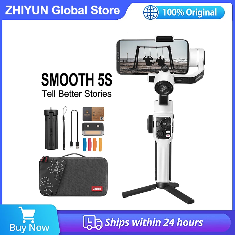 Zhiyun-Smooth-5S-3-Axis-Focus-Pull-Zoom-Capability-Handheld-Gimbal ...