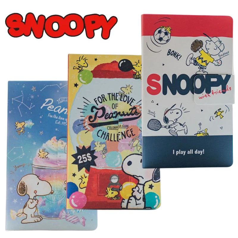 Snoopy 2023 Mini Notebook Portable Pocket Notepad Daily Weekly Agenda ...