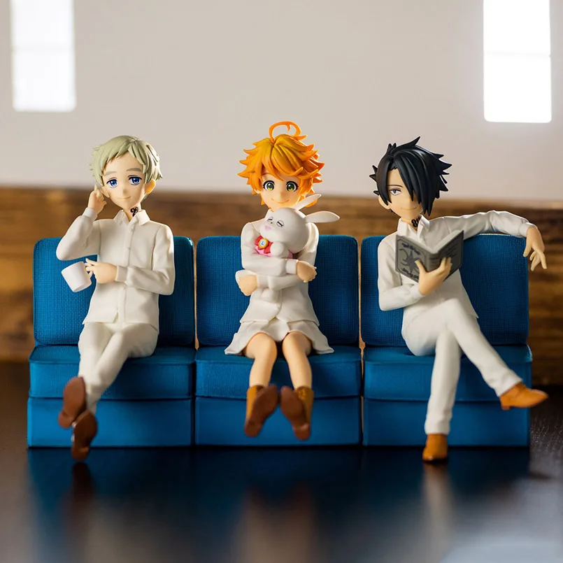 16cm-Anime-The-Promised-Neverland-Figure-Emma-Norman-Ray-PVC-Action ...