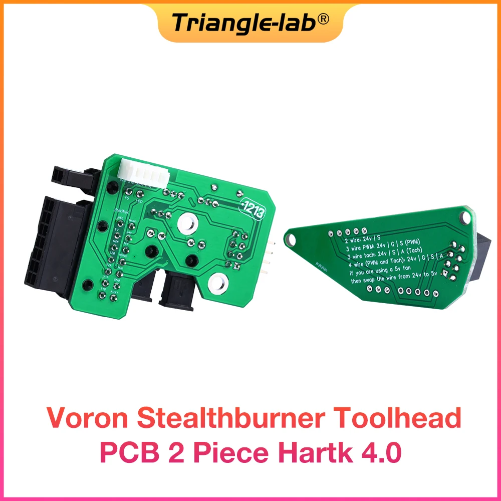 Trianglelab voron stealthburner toolhead pcb 2 piece hartk 4.0 3D Printer Trident Switchwire 3d ...