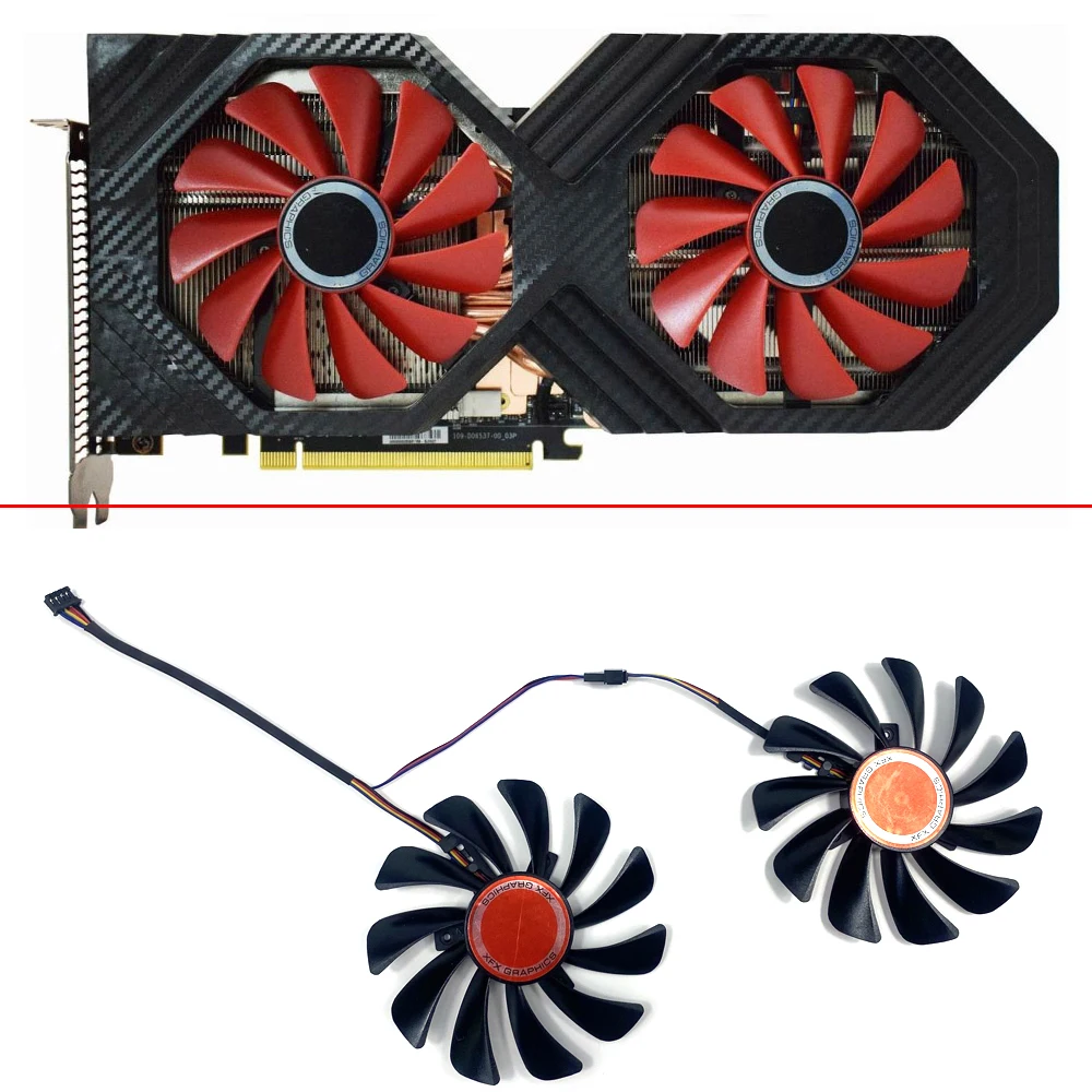 Cooling-Fan-95mm-4pin-CF1010U12S-DC-12V-FDC10U12S9-C-VEGA-64-56-GPU-FAN ...