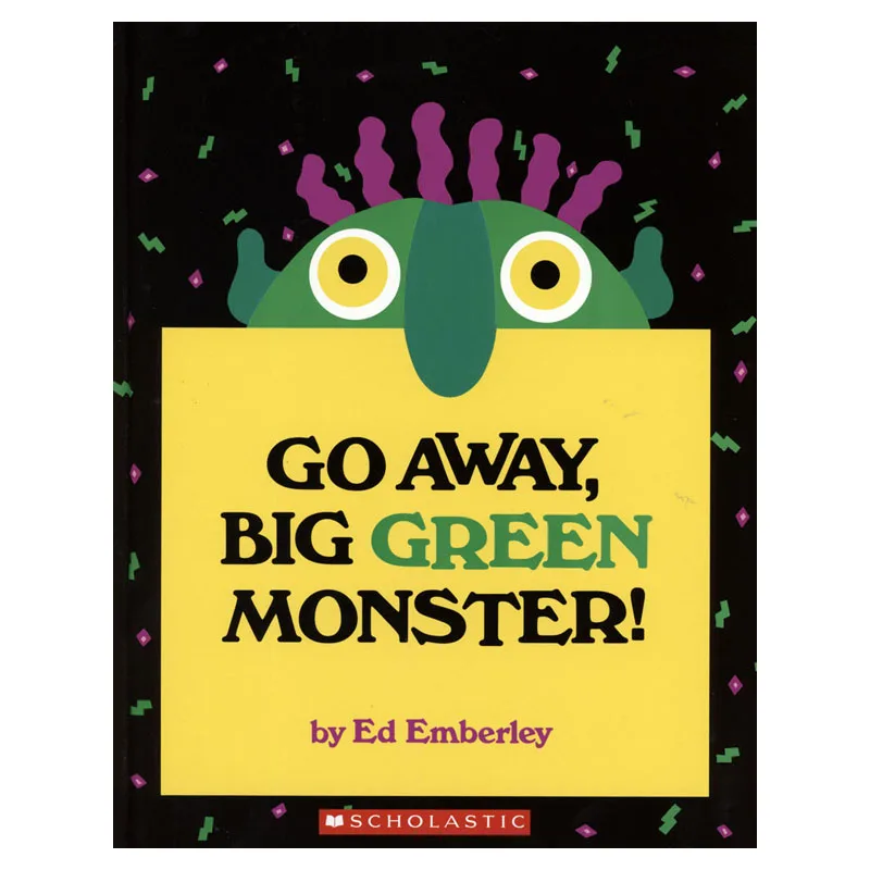Go Away Big Green Monster Learning English Language Books For Kids ...