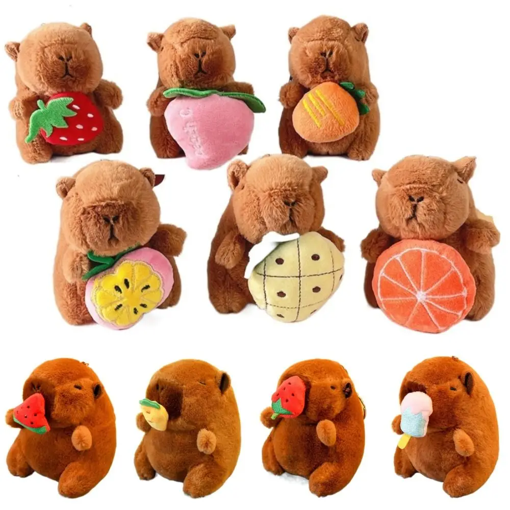 Gift-Pink-Dolphin-Capibala-Pendant-Pullable-Rope-Fruit-Multiple-Styles ...