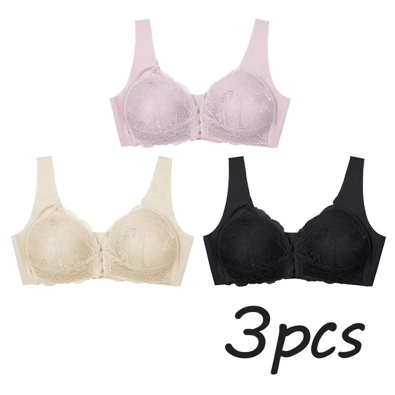 Plus Size Bras Front Closure | Plus Size Bralette Crop Top | Plus Size ...